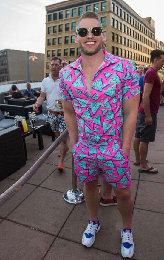 Male Romper - Retro – Zesties Inc