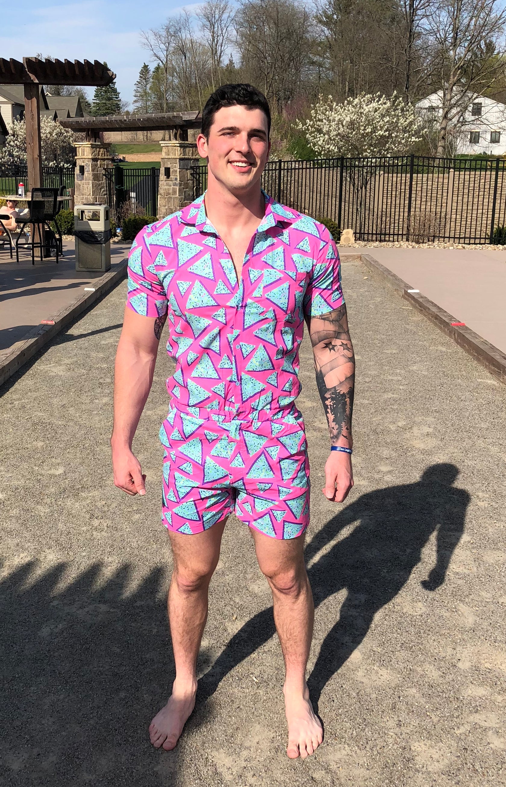 Male Romper - Retro – Zesties Inc